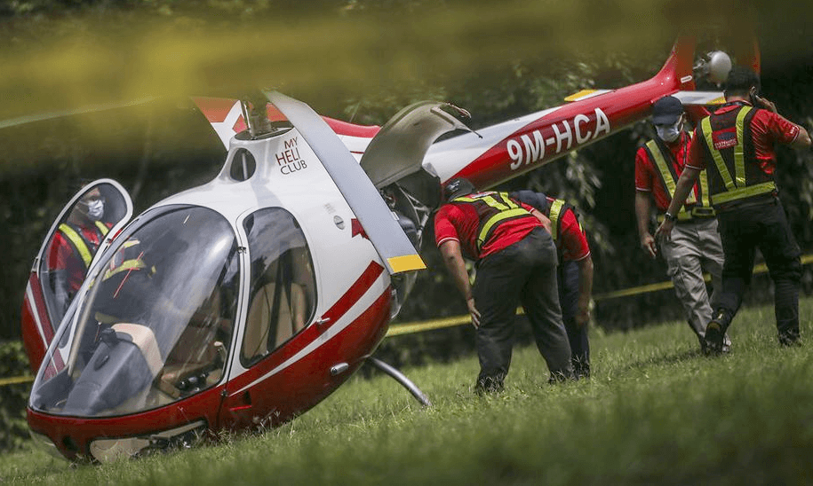 Ex-MAS CEO Ahmad Jauhari Survives Melawati Helicopter Collision Which ...